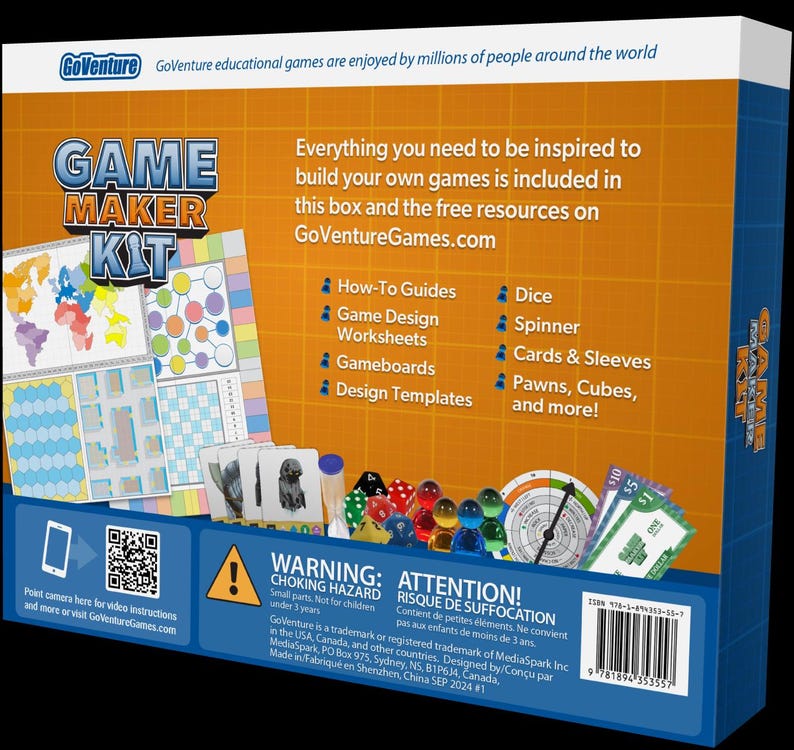 Game Maker Kit — Design Your Own Board Games and Tabletop Games - Etsy