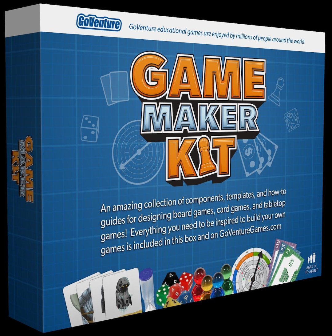 Game Maker Kit — Design Your Own Board Games and Tabletop Games - Etsy