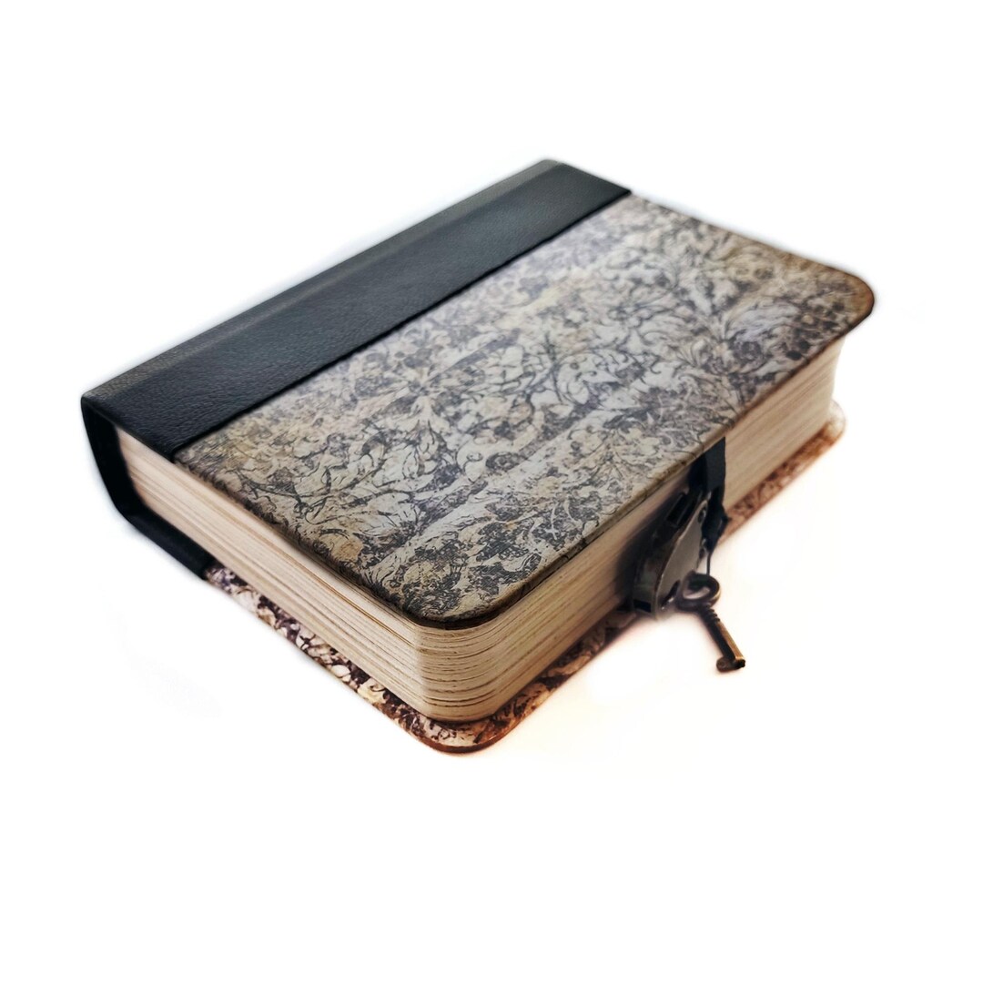 Thick Victorian Diary With Lock Gothic Notebook Victorian Handmade ...
