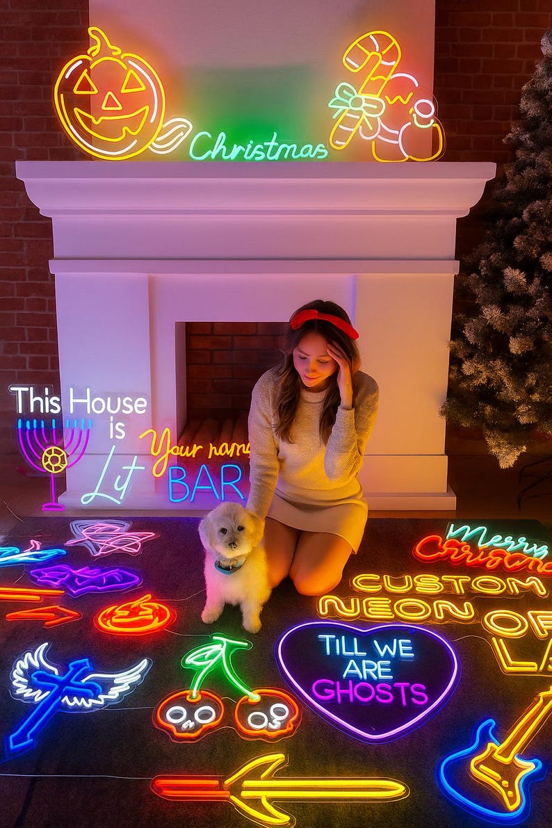 Custom Logo Neon Sign for Business | Personalized LED Neon Light | Shop ...
