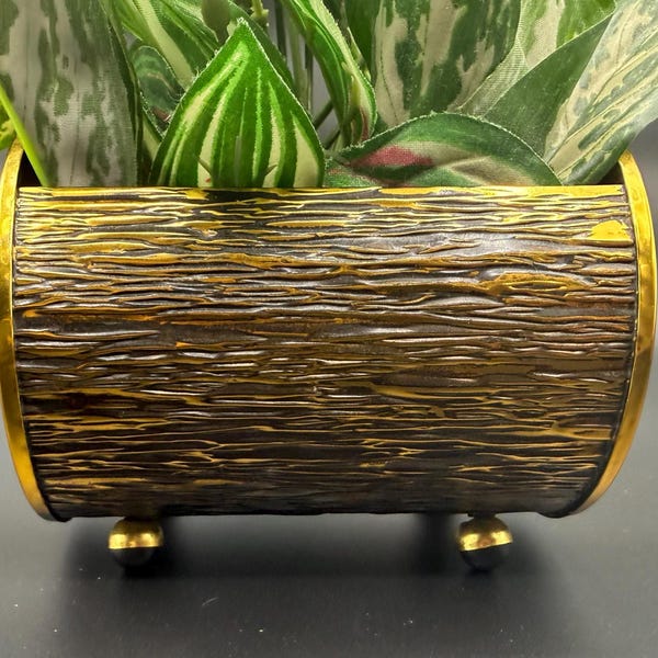 Log Planter - Etsy