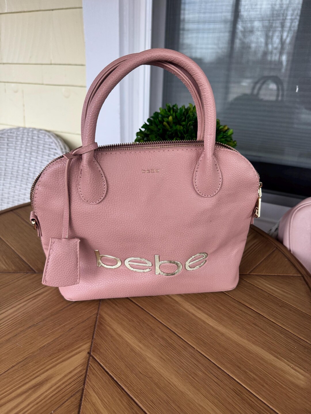 Bebe Pink Purse in Mint Condition - Etsy