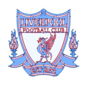 Liver Pool Logo Dxf File - Etsy
