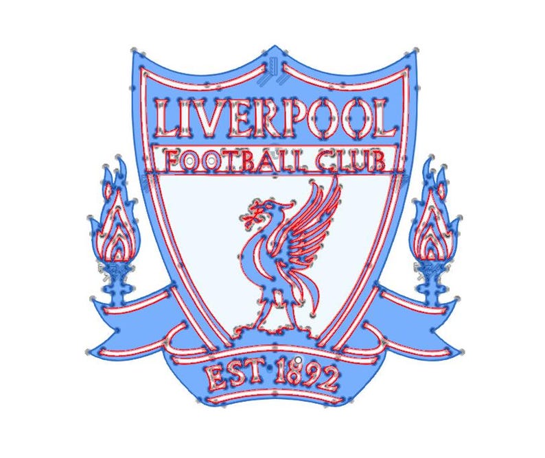 Liver Pool Logo Dxf File - Etsy