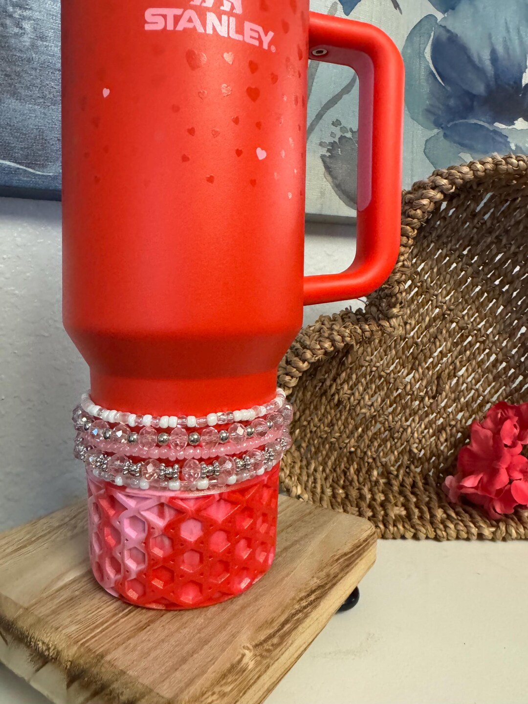 5 Bracelet Stack for Stanley Valentines Cups - Etsy