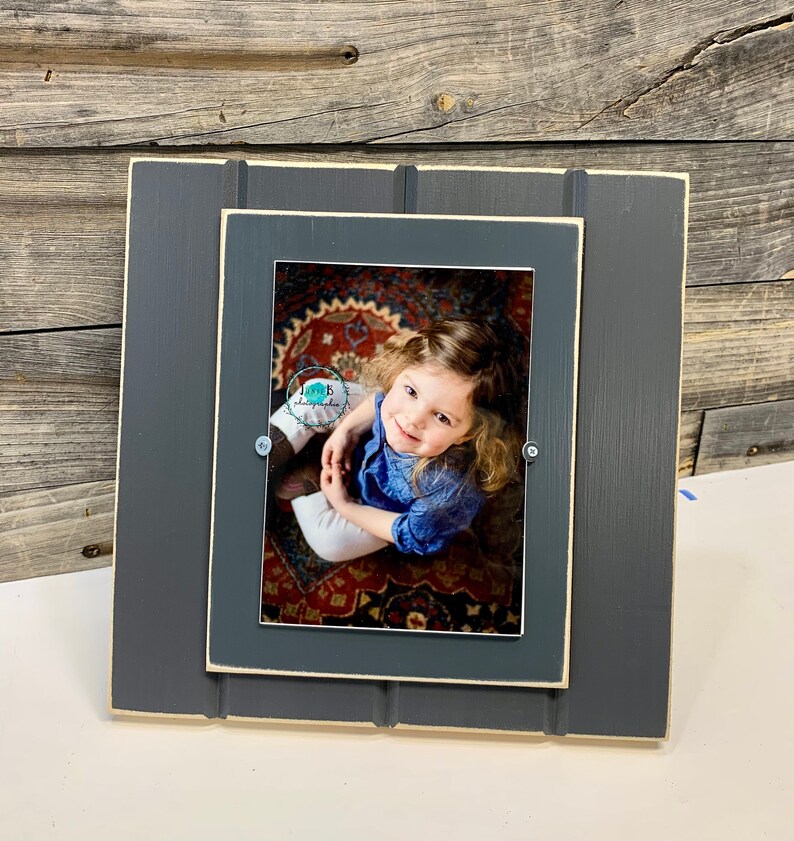 Stand Up Desktop Picture Frame Holds 5x7 Vertical Photo - Etsy