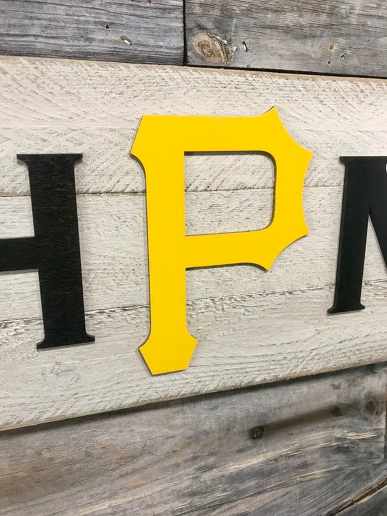 Pittsburgh Pirates HOME Plaque Sign | Etsy