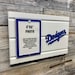 Los Angeles LA Dodgers Picture Frame Holds 4"x6" Photo, Decor - Etsy