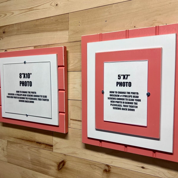 Coral Picture Frame - Etsy