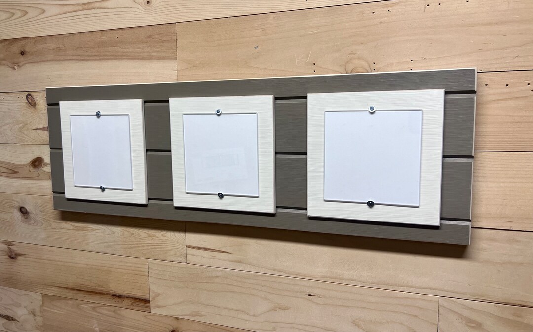 Distressed Wood Picture Frame Triple 5x5 3-5”x5” - Etsy