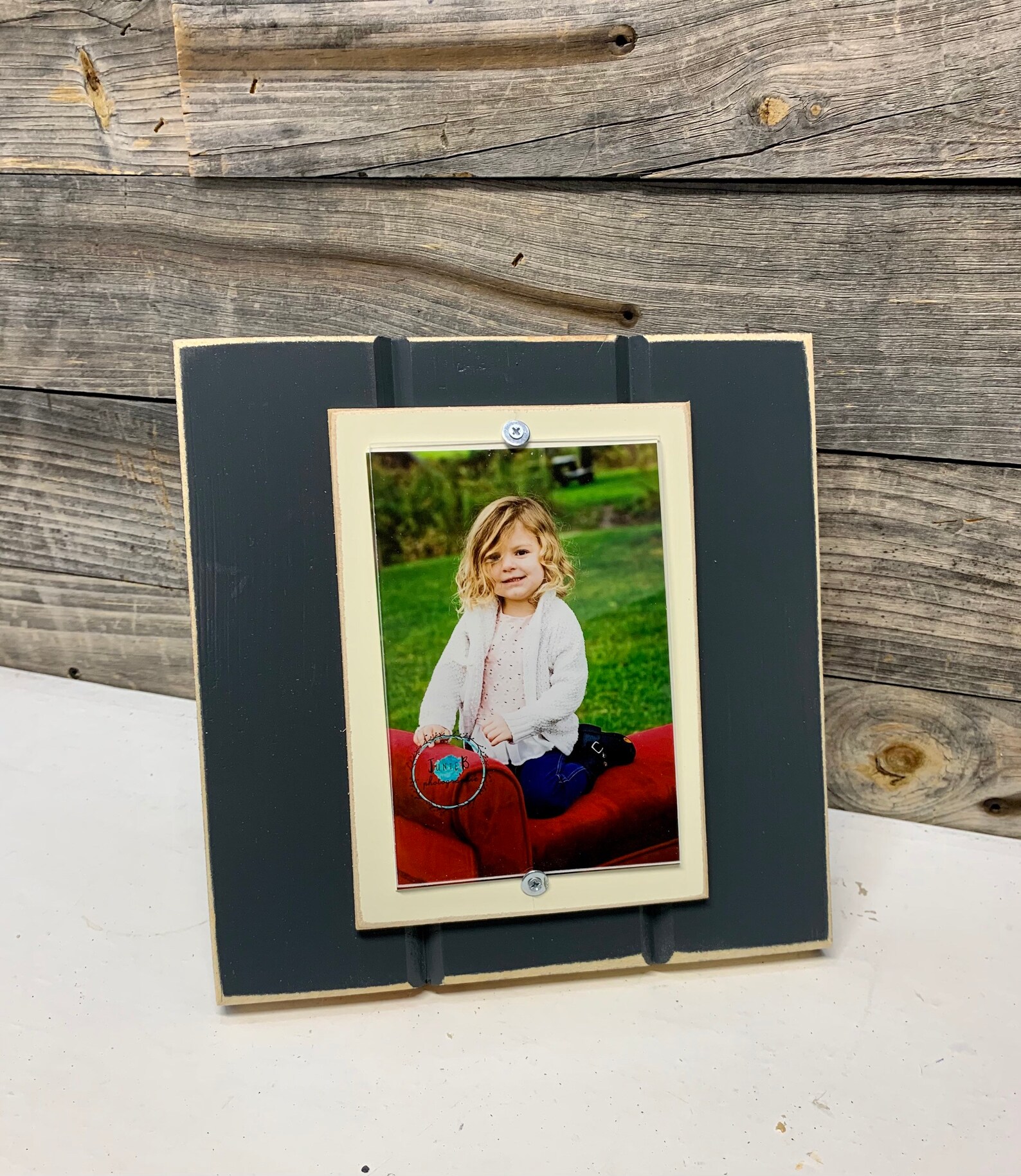 Picture Frame Holds 4x6 Photo Desktop Stand Alone 4x6 - Etsy