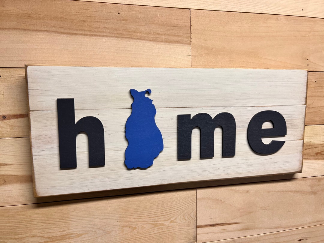 Beaver Island, Michigan HOME Plaque CUSTOMIZABLE - Etsy