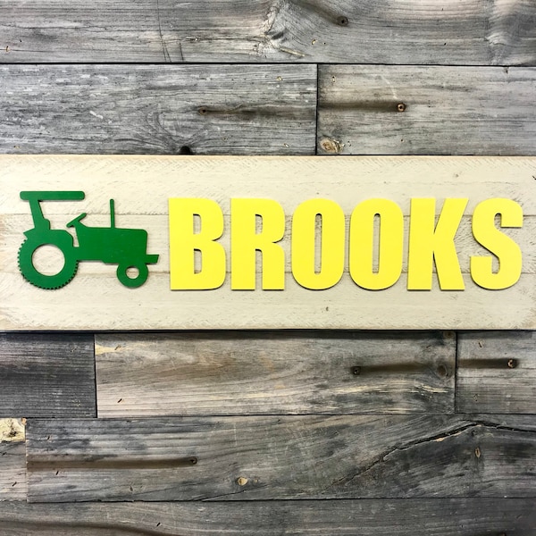 John Deere Wood Sign - Etsy