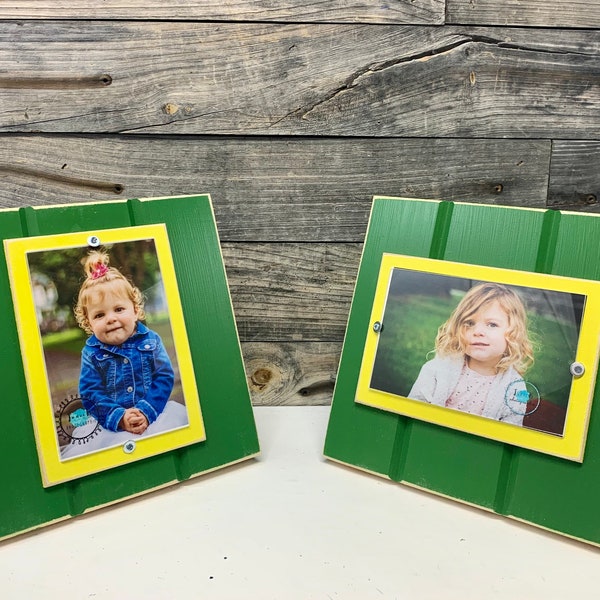 John Deere Photo Frame - Etsy