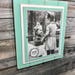 Mint Green and White Picture Frame Holds 8x10 - Etsy