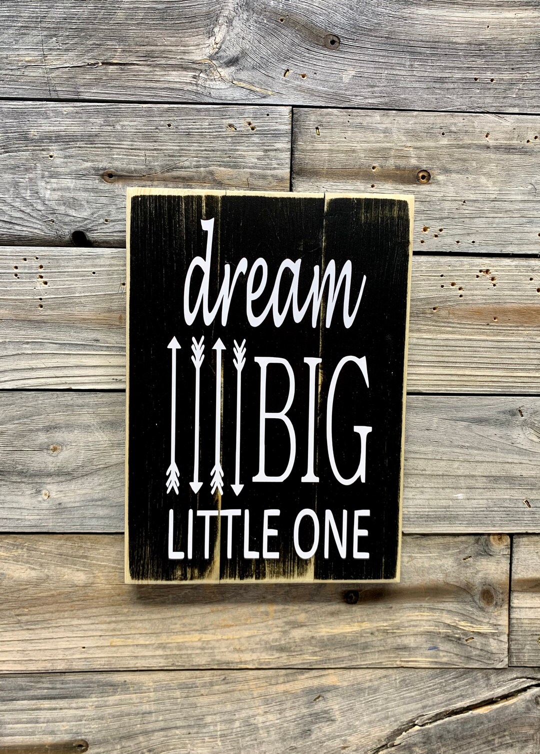 Dream Big Little One / Sign / Wall Quote / Inspirational / Nursery - Etsy