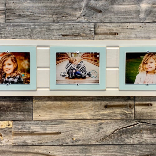 Distressed Wood Picture Frame Triple Collage Frame 8x10 - Etsy