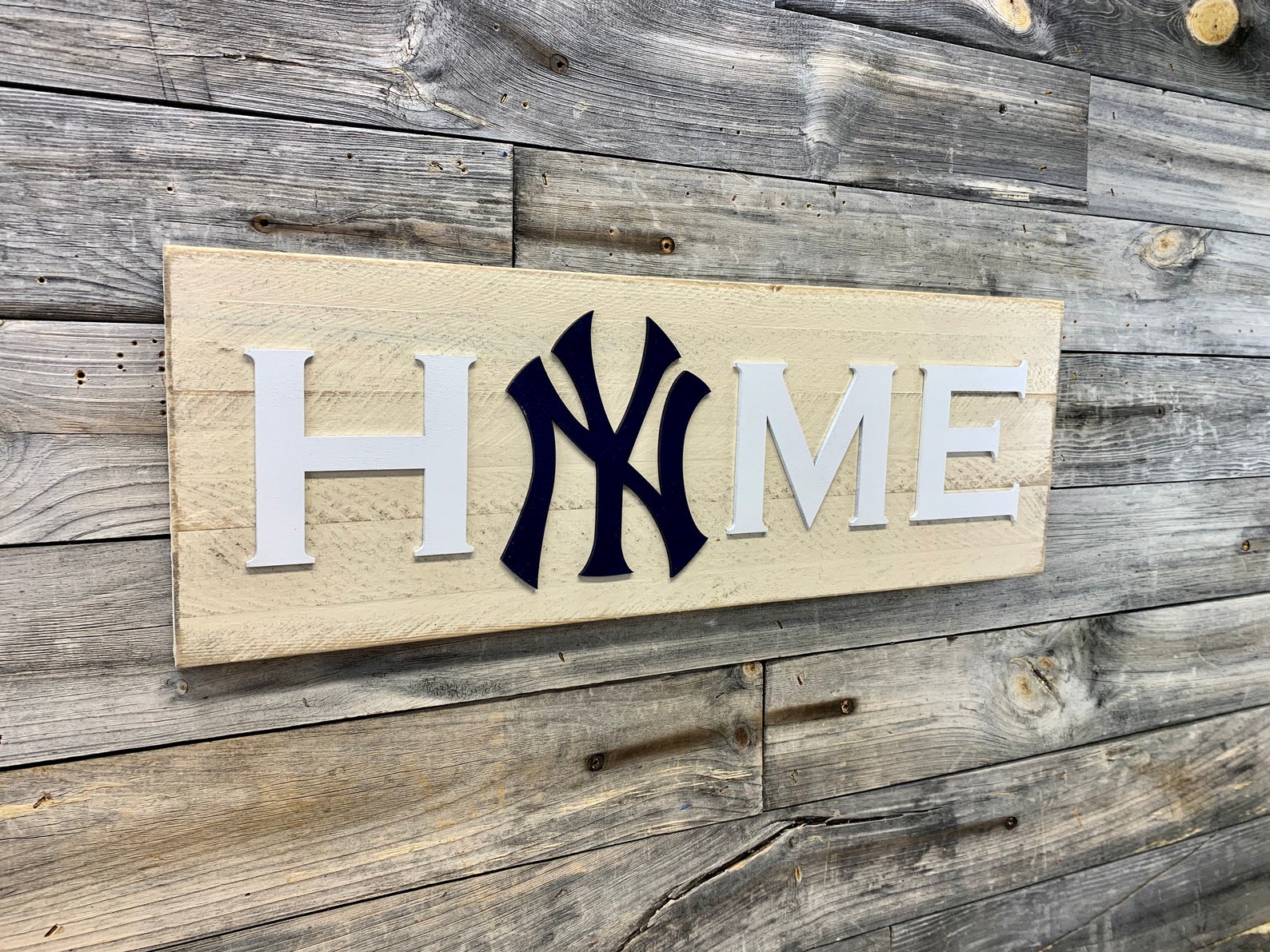New York Yankees HOME Plaque Sign - Etsy