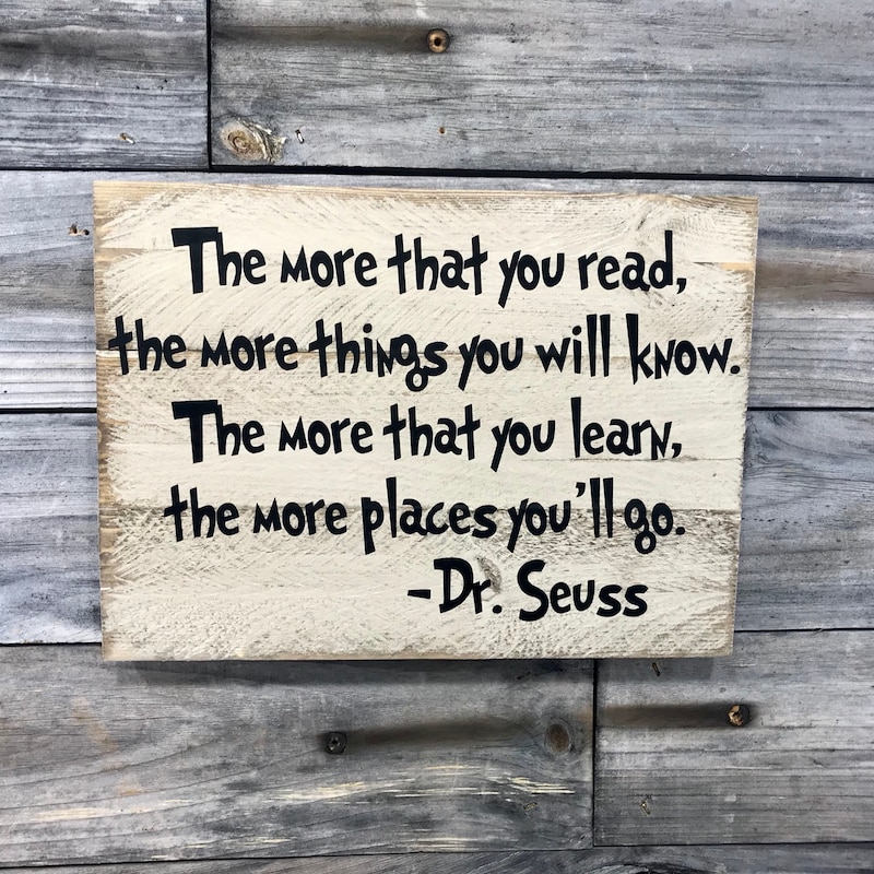 Dr Seuss Wall Decal - Etsy