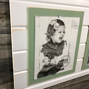 Distressed Wood Picture Frame, Quadruple Frame, Collage Frame, Holds 4 ...