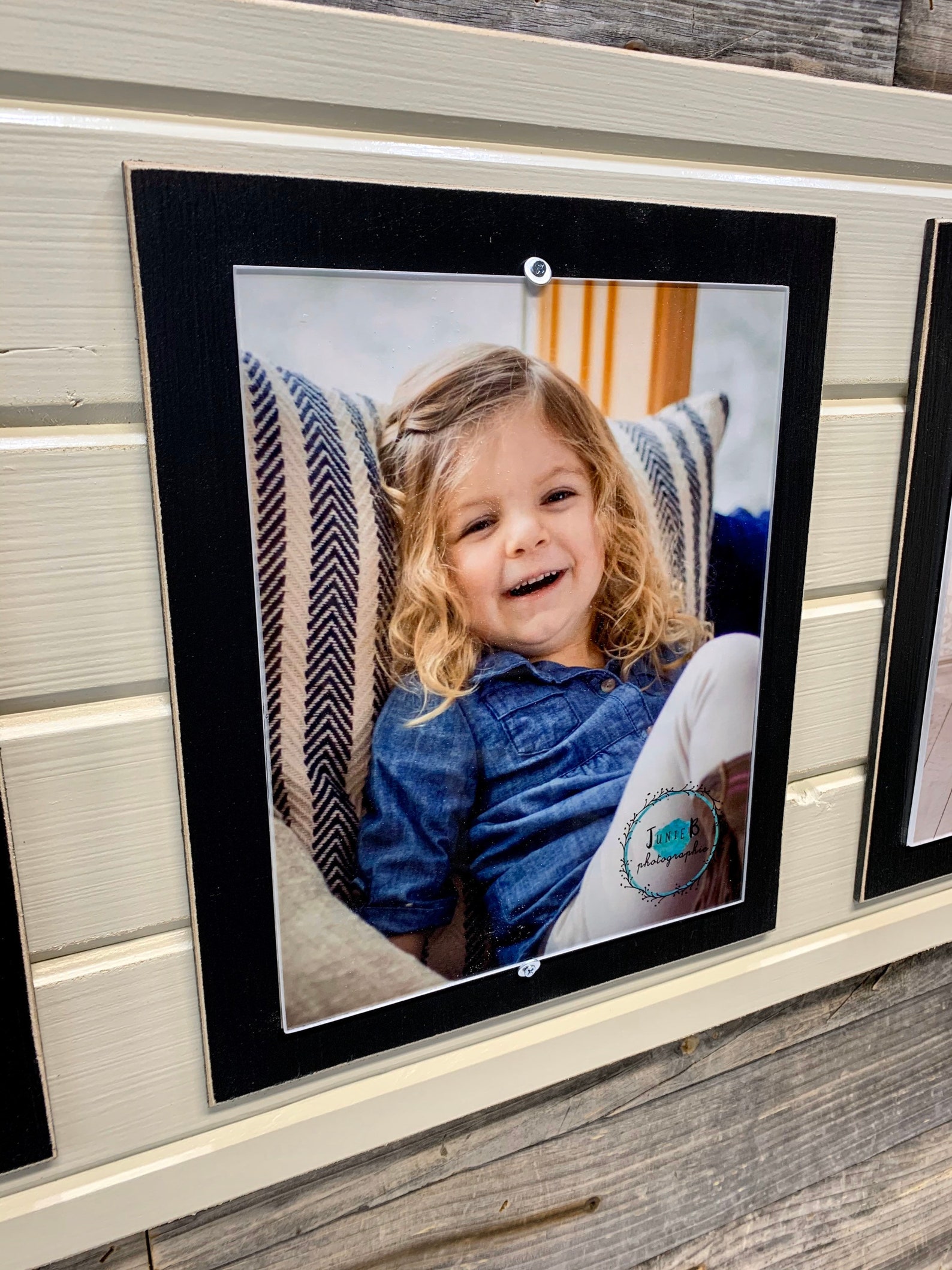 Distressed Wood Picture Frame Quadruple Collage Frame 4 - Etsy