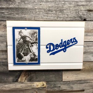 Los Angeles LA Dodgers picture frame holds 4x6 | Etsy