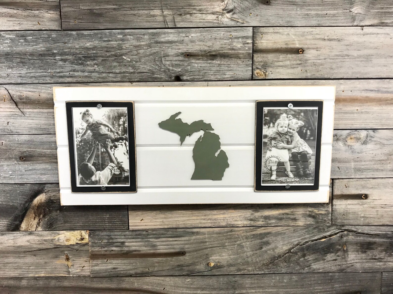 State of Michigan Picture Frame Holds 2 4x6 Photos - Etsy
