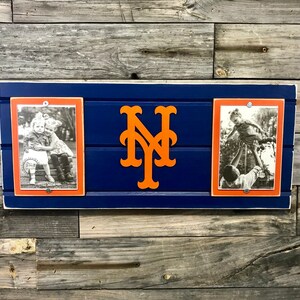 New York Mets Picture Frame Holds 4"x6" Photo, Decor - Etsy