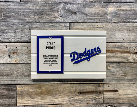 Los Angeles LA Dodgers Picture Frame Holds 4x6 | Etsy