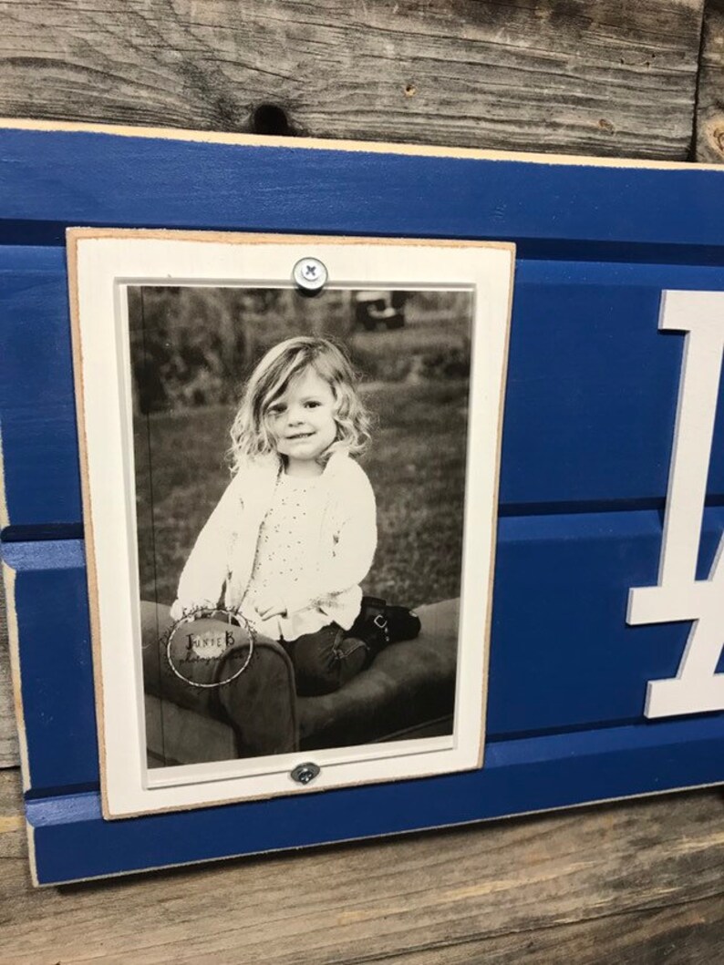 Los Angeles LA Dodgers Picture Frame Holds 4x6 | Etsy