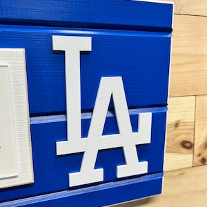 Los Angeles LA Dodgers Picture Frame Holds 4"x6" Photo, Decor - Etsy