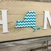 New York HOME Plaque, Sign With Chevron CUSTOMIZABLE - Etsy