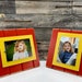 Green and Yellow Picture Frame Holds 2 4x 6 Photo. John Deere Colors ...