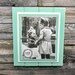 Mint Green and White Picture Frame Holds 8x10 - Etsy