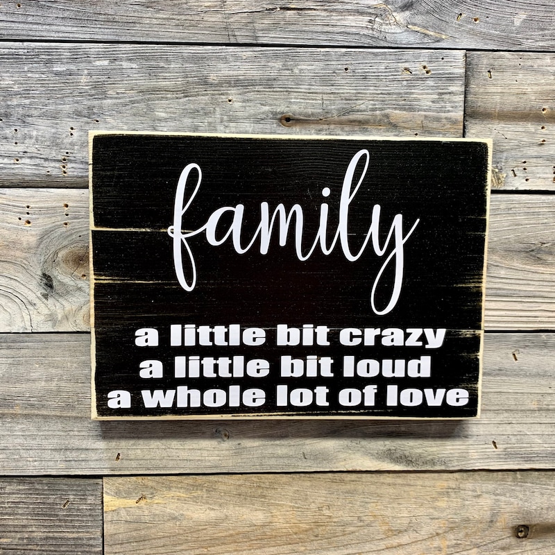 Family Love Sign - Etsy