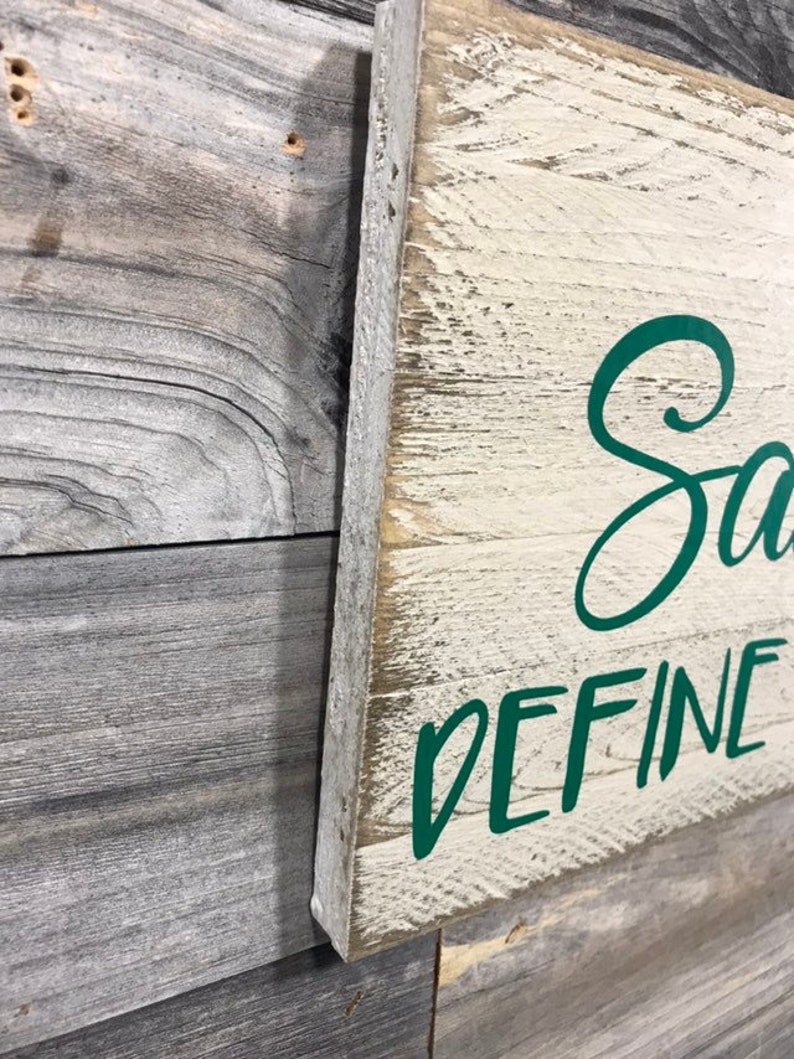 Dear santa define good/ wood sign/plaque/ christmas/ holiday | Etsy