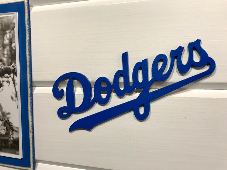 Los Angeles LA Dodgers picture frame holds 4x6 | Etsy