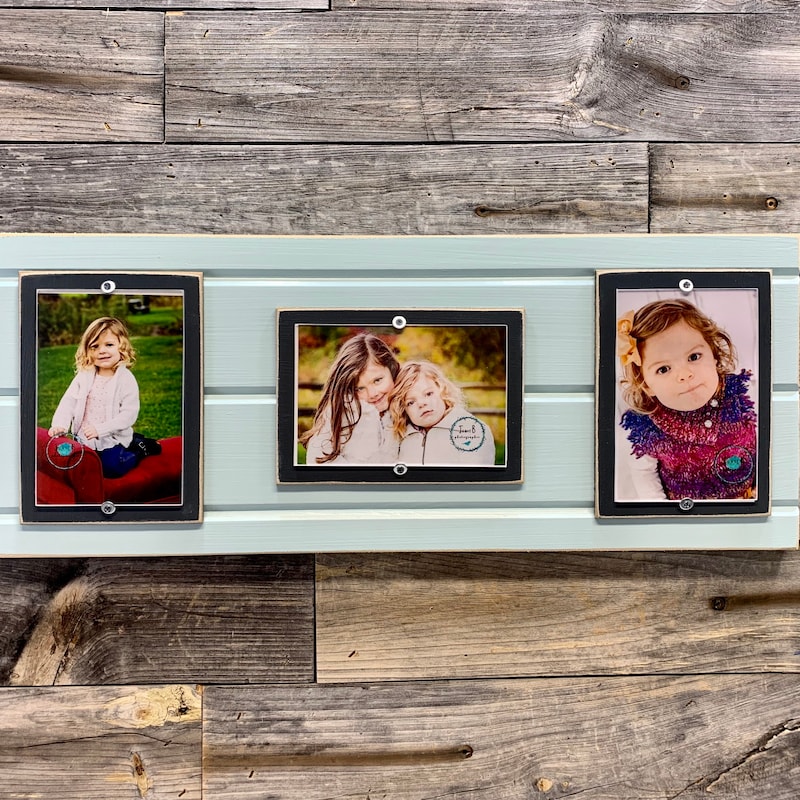 Three Picture Frame - Etsy
