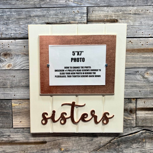 Sister Picture Frame - Etsy