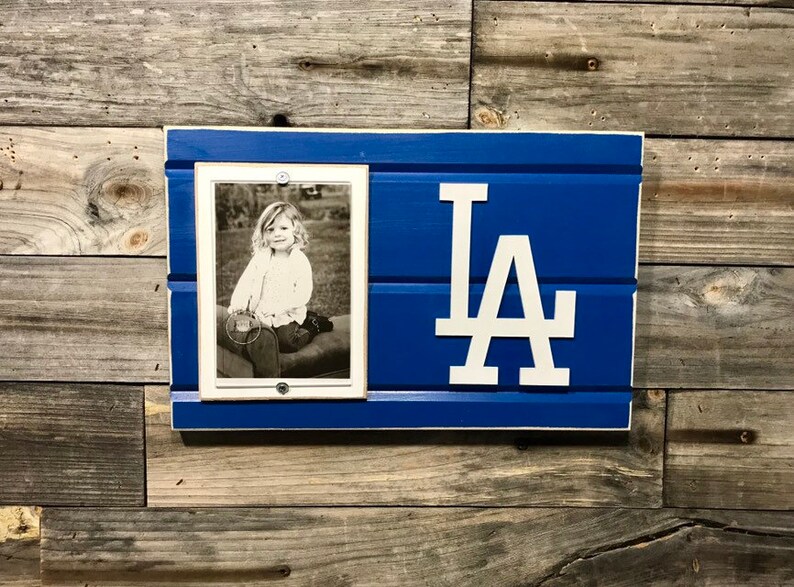 Los Angeles LA Dodgers Picture Frame Holds 4x6 | Etsy