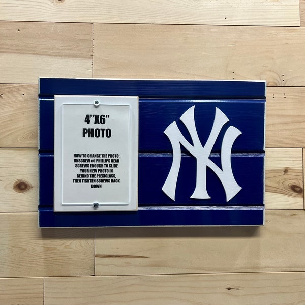 New York Yankee Frame - Etsy