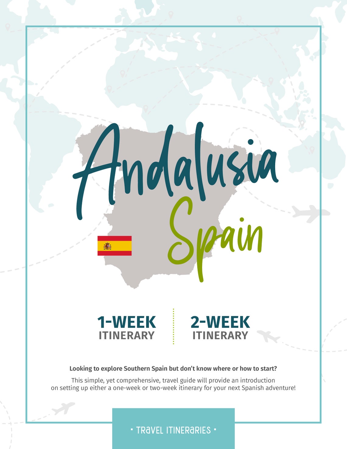 ANDALUSIA Spain Travel Guide/planner (1-week or 2-week Itineraries ...