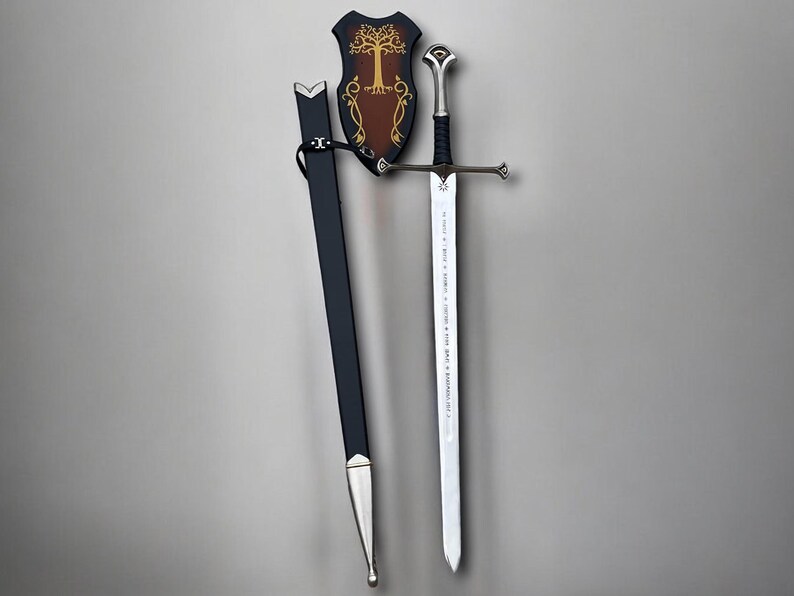 Aragorn's Sword Legendary Anduril Hand-forged Sword, Costume Sword ...