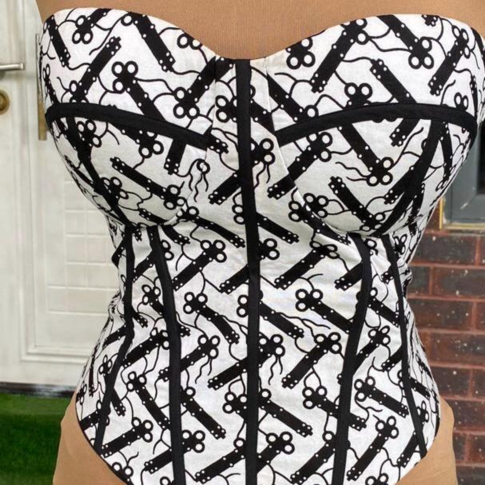 Ankara Corset Top, African Print Coset Top, Trendy African Fashion ...