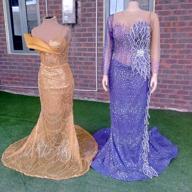 Custom Luxury Prom Dress,second Dress Wedding, Mermaid Prom Dress, Prom ...