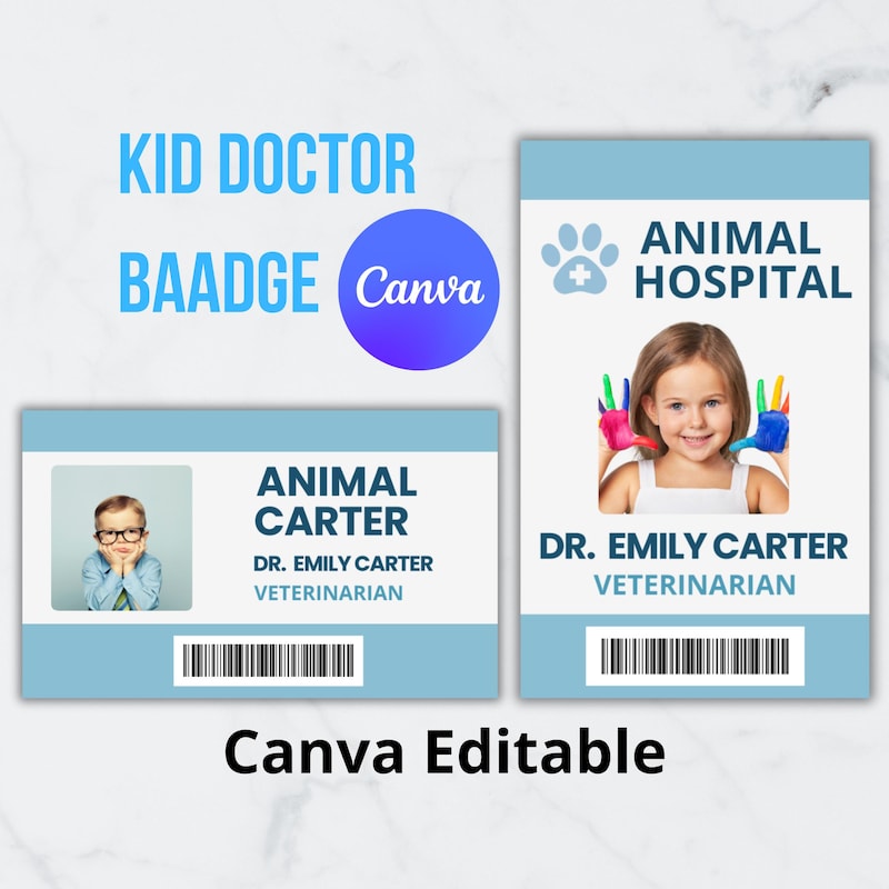 Doctor Name Tag - Etsy