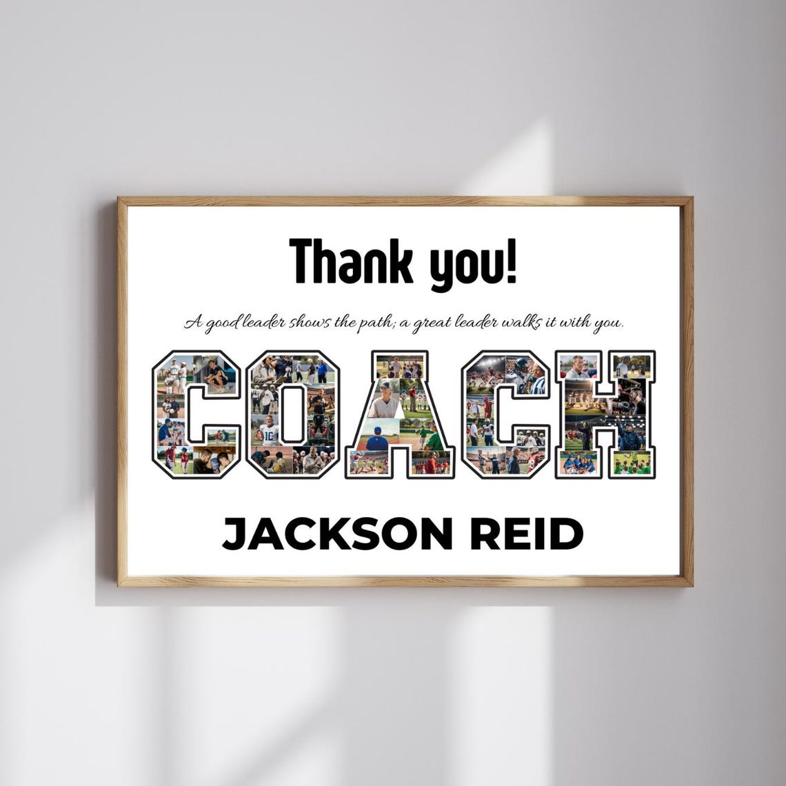Coach Photo Collage Template, 55 Multiple Photo, Editable in Canva ...