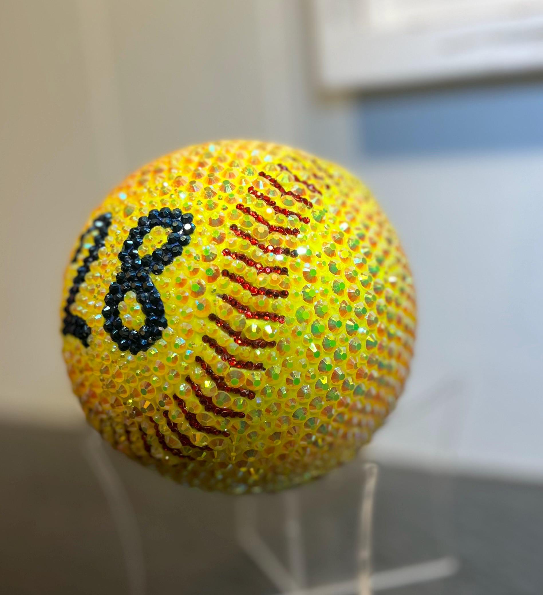 Custom Rhinestone Softball: Handmade Senior / Team / Coach Gift - Etsy