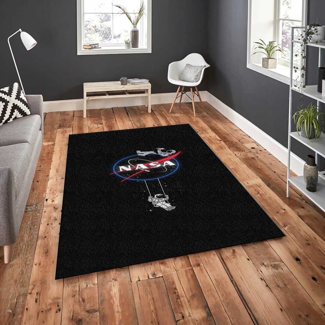Astronaut Rug, Space Rug, Nasa Rugs, Custom Rug, Bedroom Rug ...