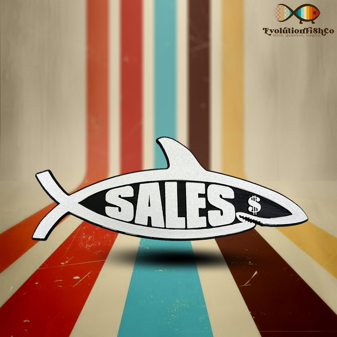 Sales Shark Plastic Auto Emblem - Etsy